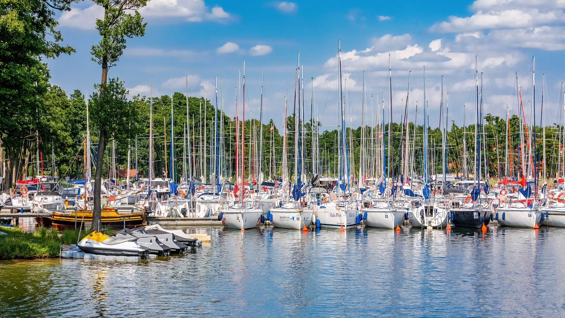 Port Stranda. Domy Rybaka